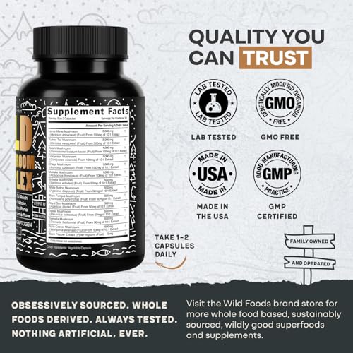 natural energy boost with mushrooms