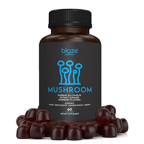 Natural energy boost with mushrooms