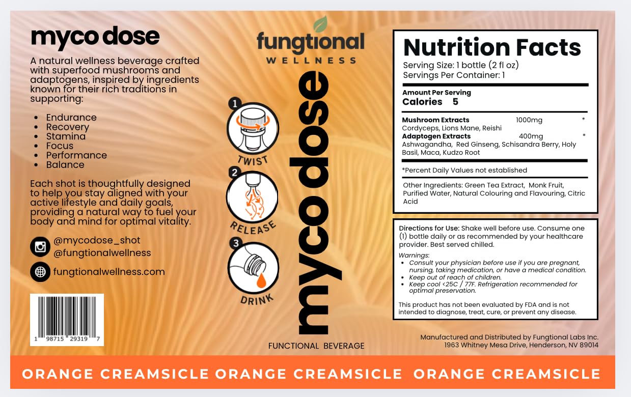 natural energy boost with mushrooms