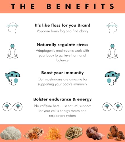 natural energy boost with mushrooms