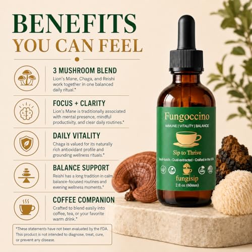 natural energy boost with mushrooms