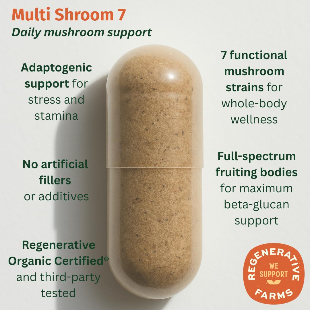 natural energy boost with mushrooms