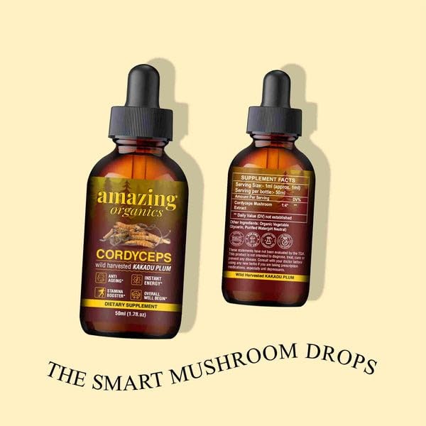 Natural energy boost with mushrooms