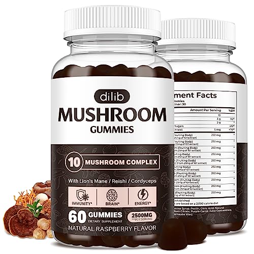 Natural energy boost with mushrooms