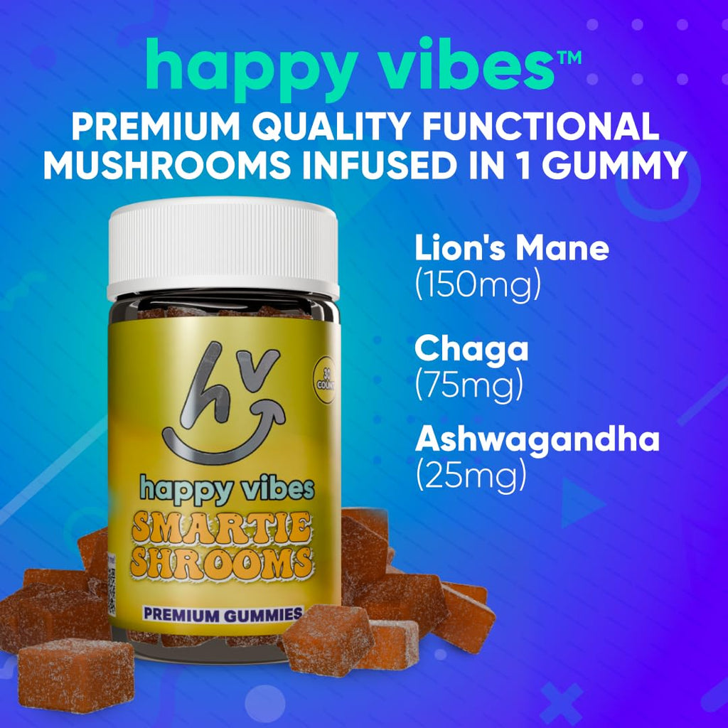 natural energy boost with mushrooms