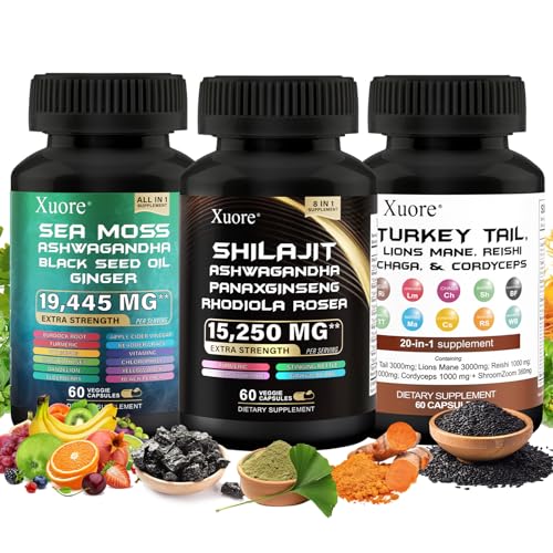 Natural energy boost with mushrooms