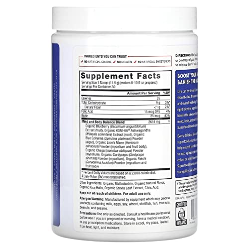 Natural energy boost with mushrooms