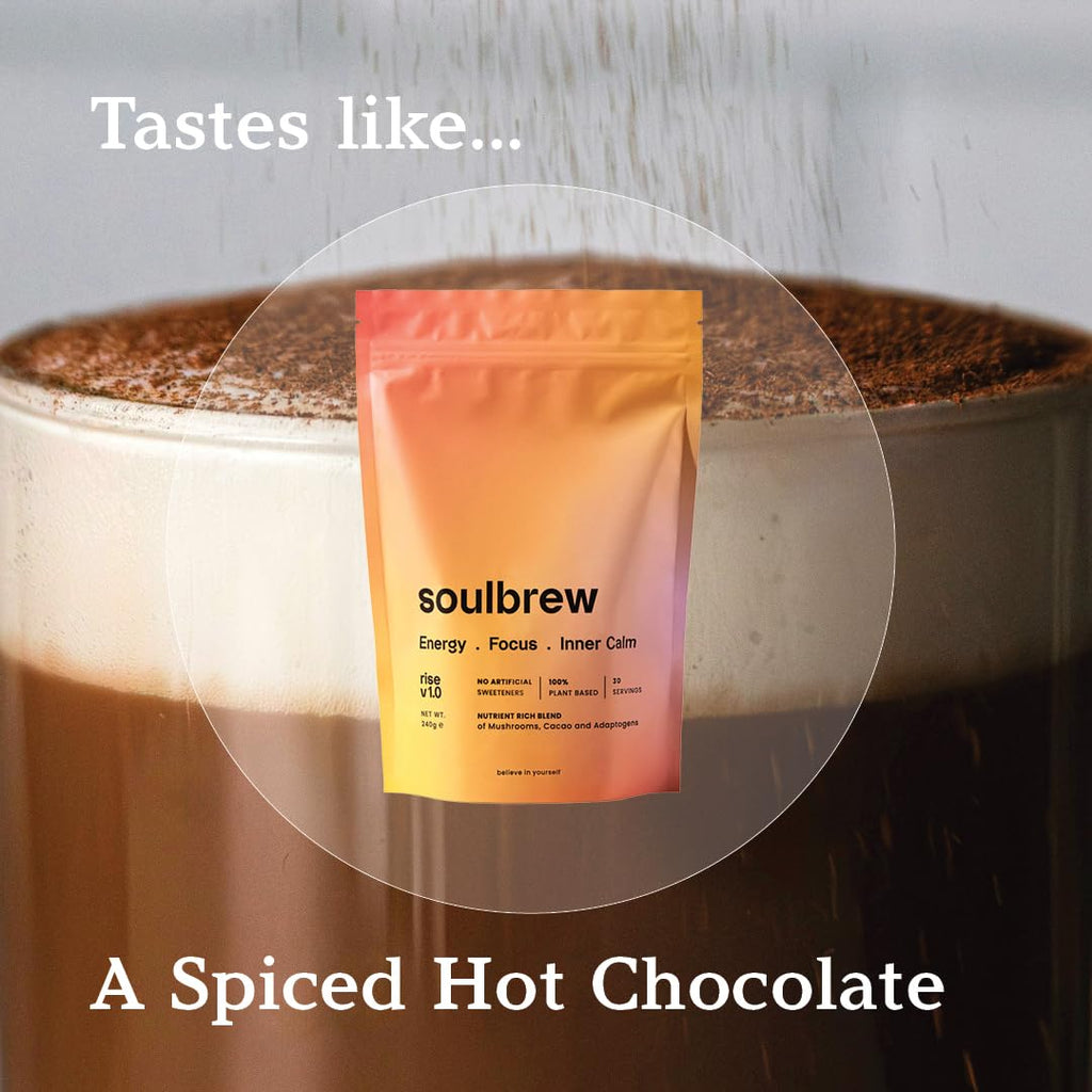 Natural energy boost with mushrooms