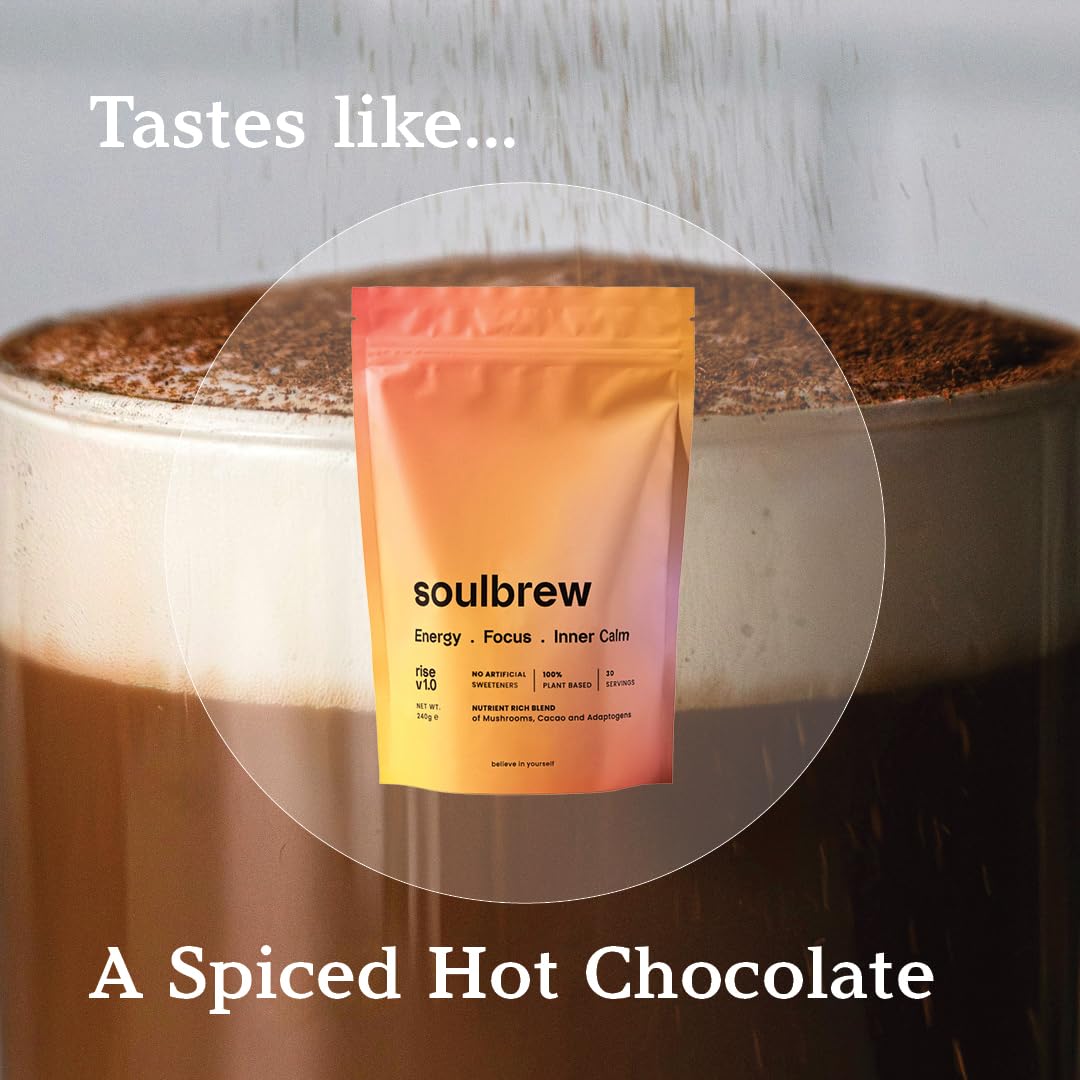 Natural energy boost with mushrooms
