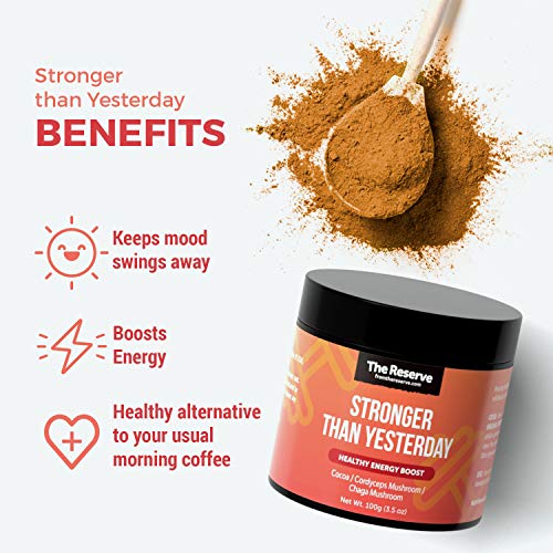 natural energy boost with mushrooms