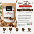 Natural energy boost with mushrooms