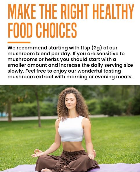 natural energy boost with mushrooms