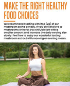 natural energy boost with mushrooms