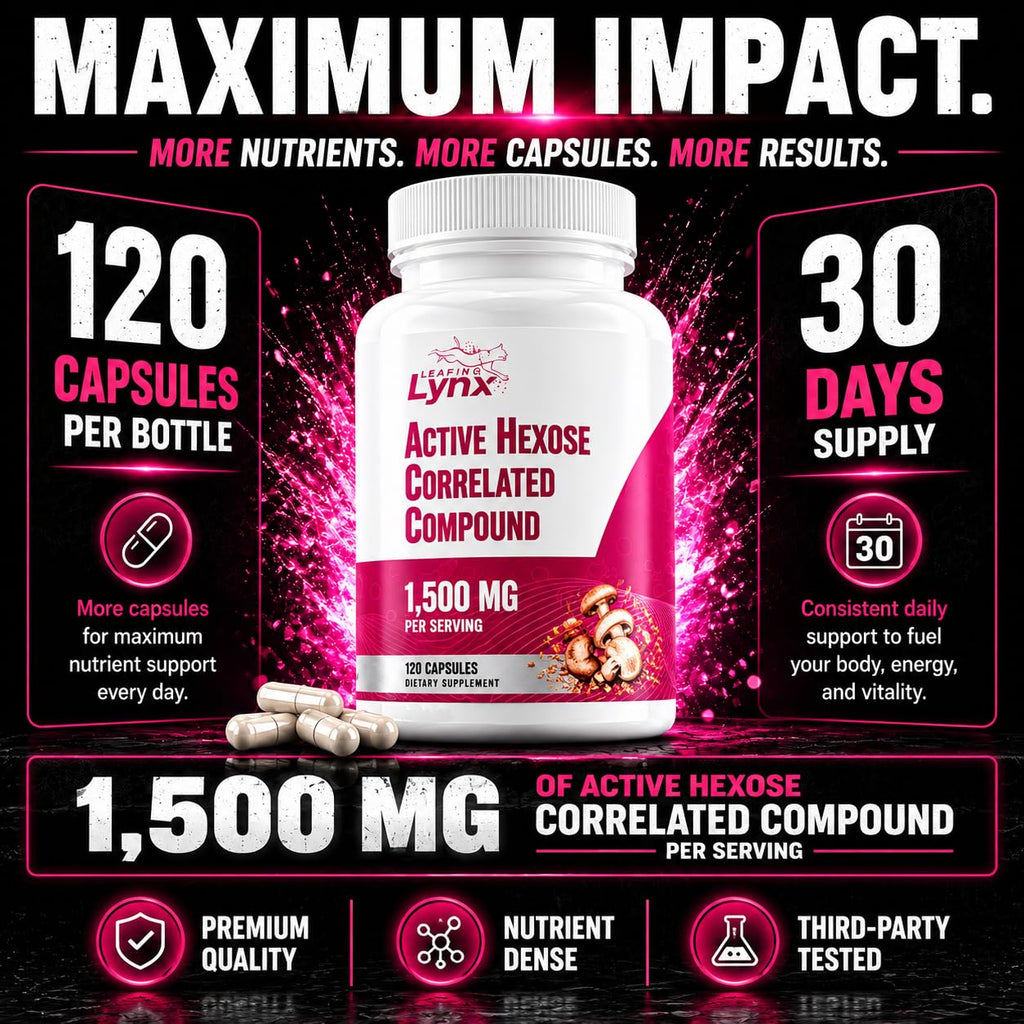 Natural energy boost with mushrooms