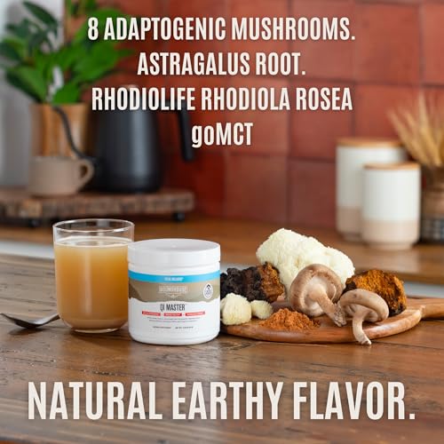 natural energy boost with mushrooms