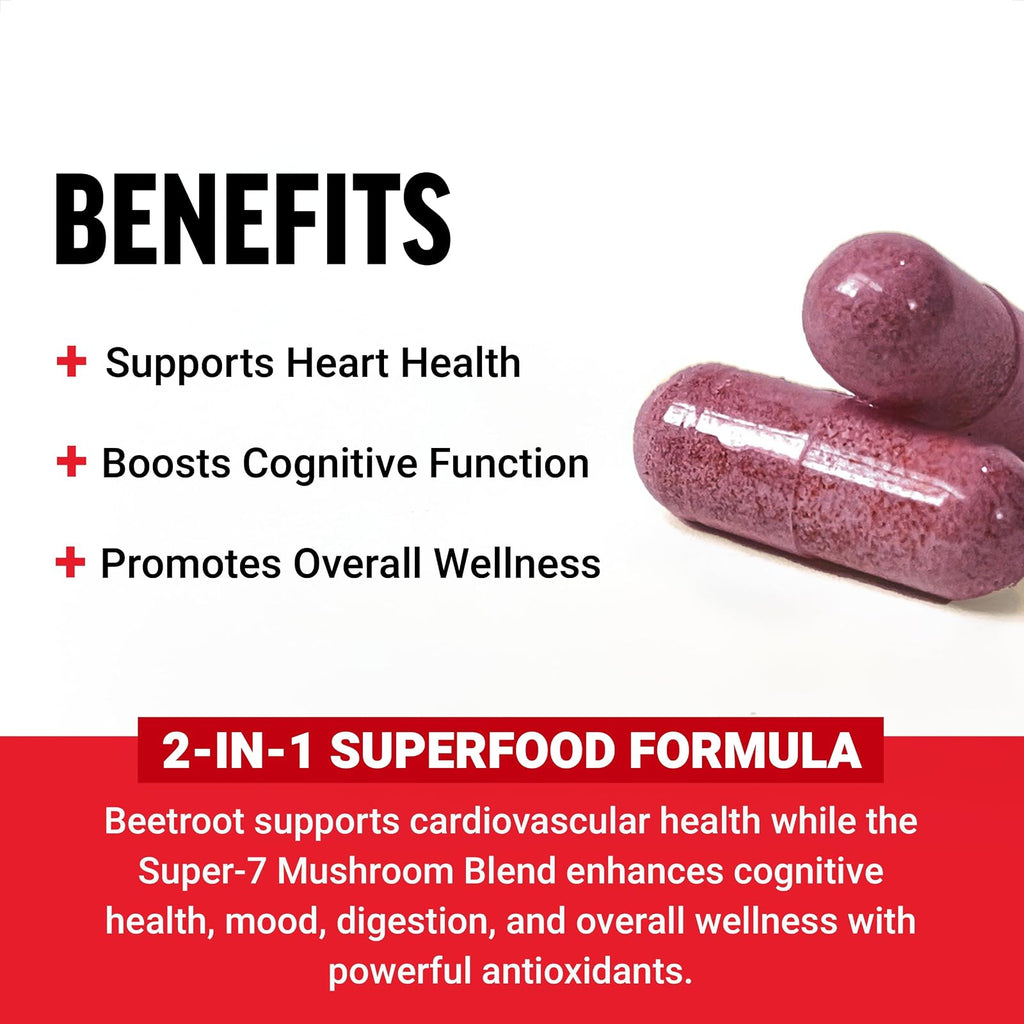 natural energy boost with mushrooms