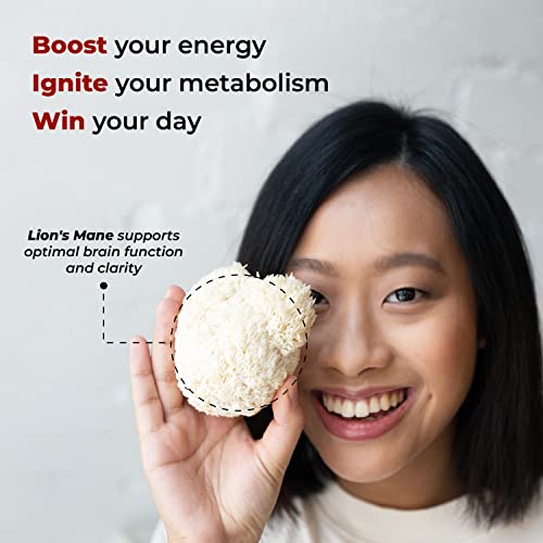 natural energy boost with mushrooms