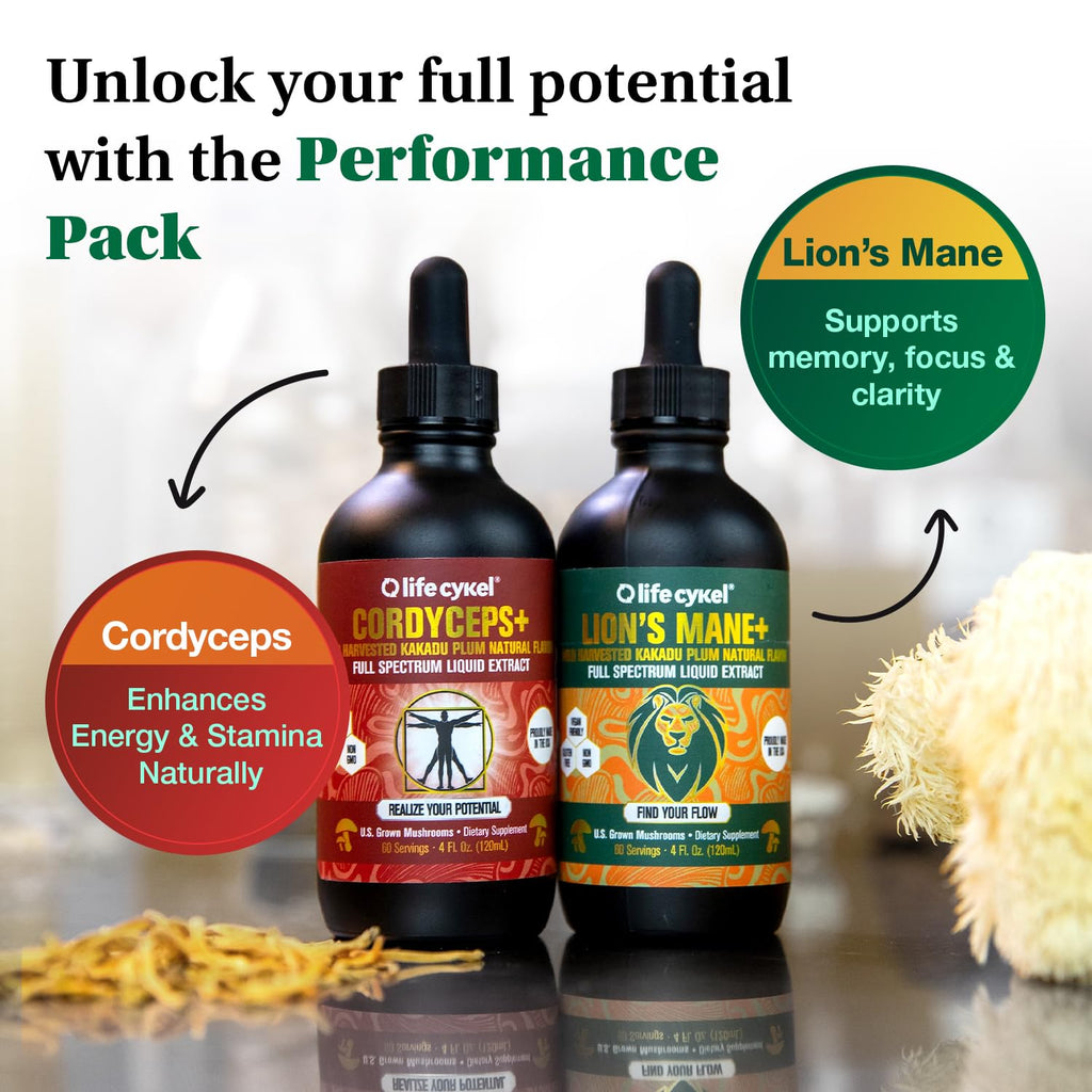 natural energy boost with mushrooms
