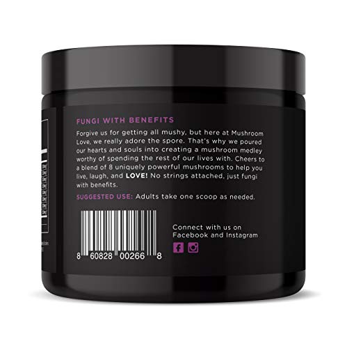 natural energy boost with mushrooms