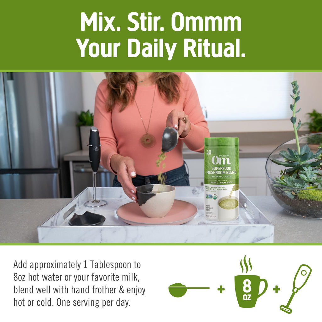 natural energy boost with mushrooms