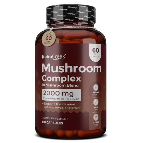 Natural energy boost with mushrooms
