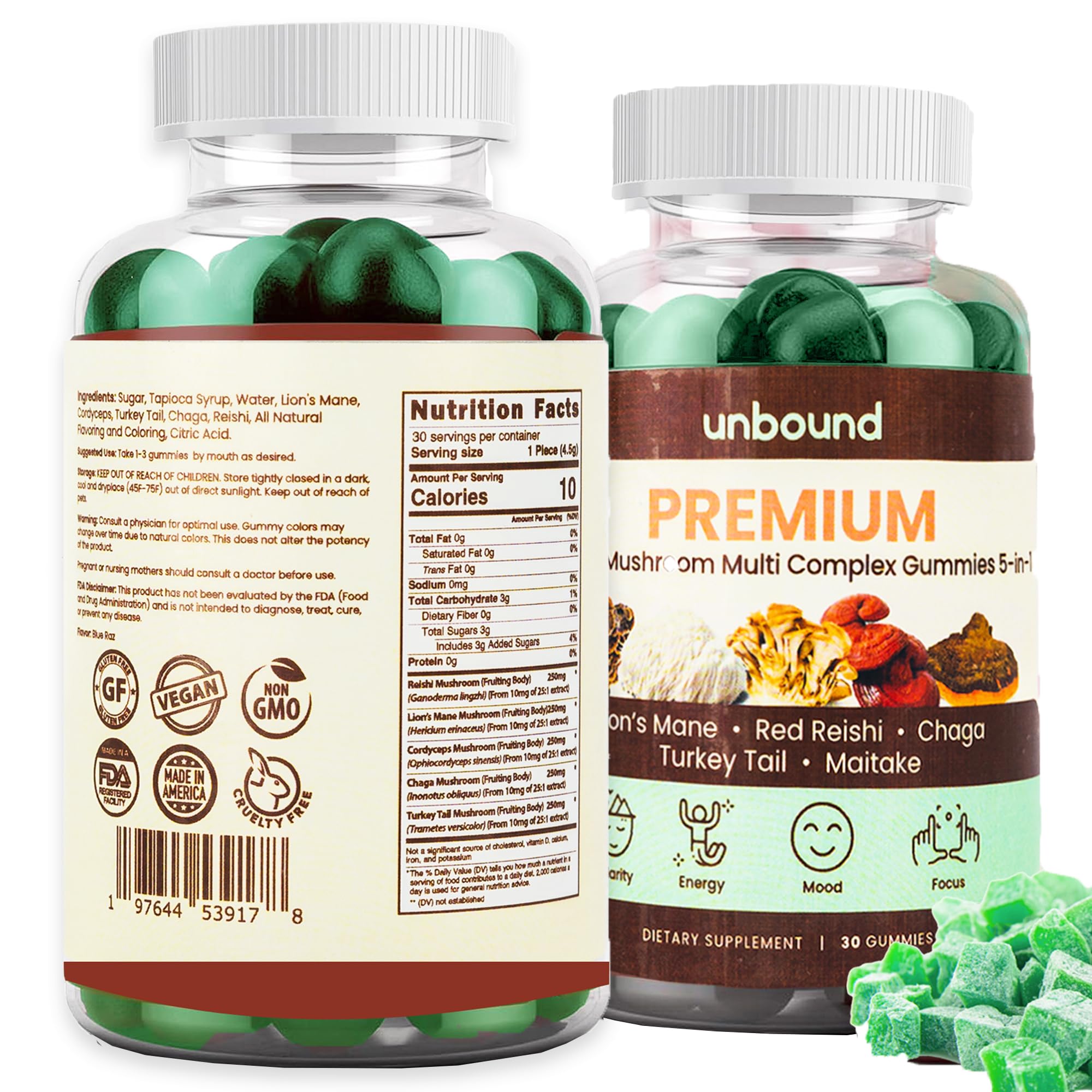 natural energy boost with mushrooms