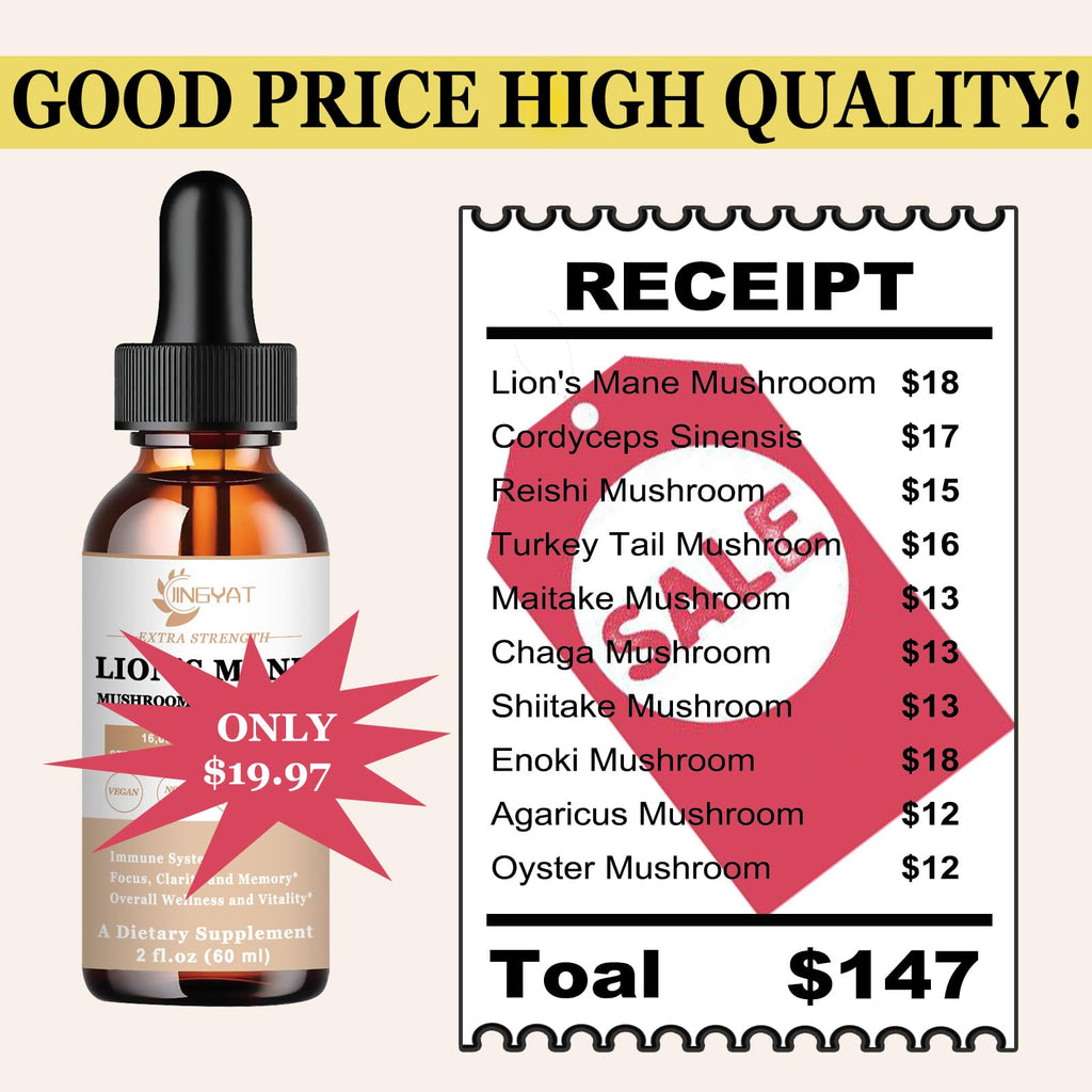 natural energy boost with mushrooms