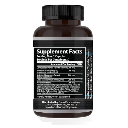 natural energy boost with mushrooms