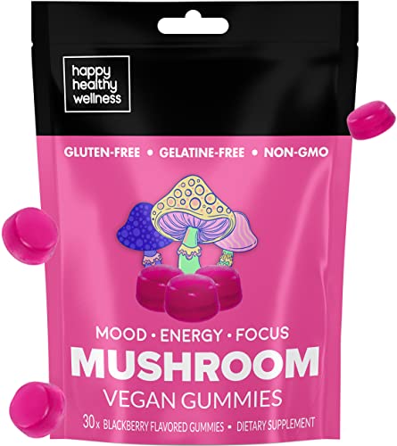 Natural energy boost with mushrooms