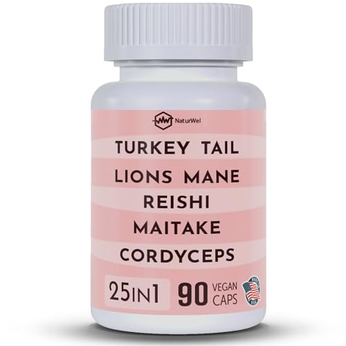 natural energy boost with mushrooms
