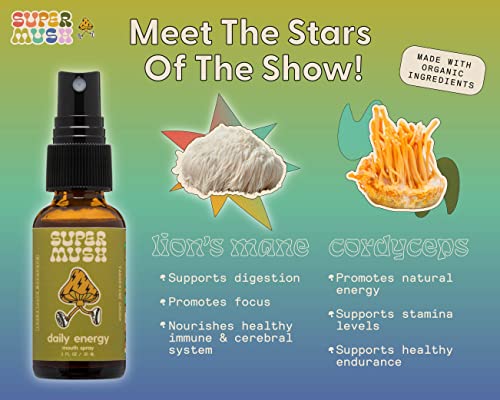 Natural energy boost with mushrooms
