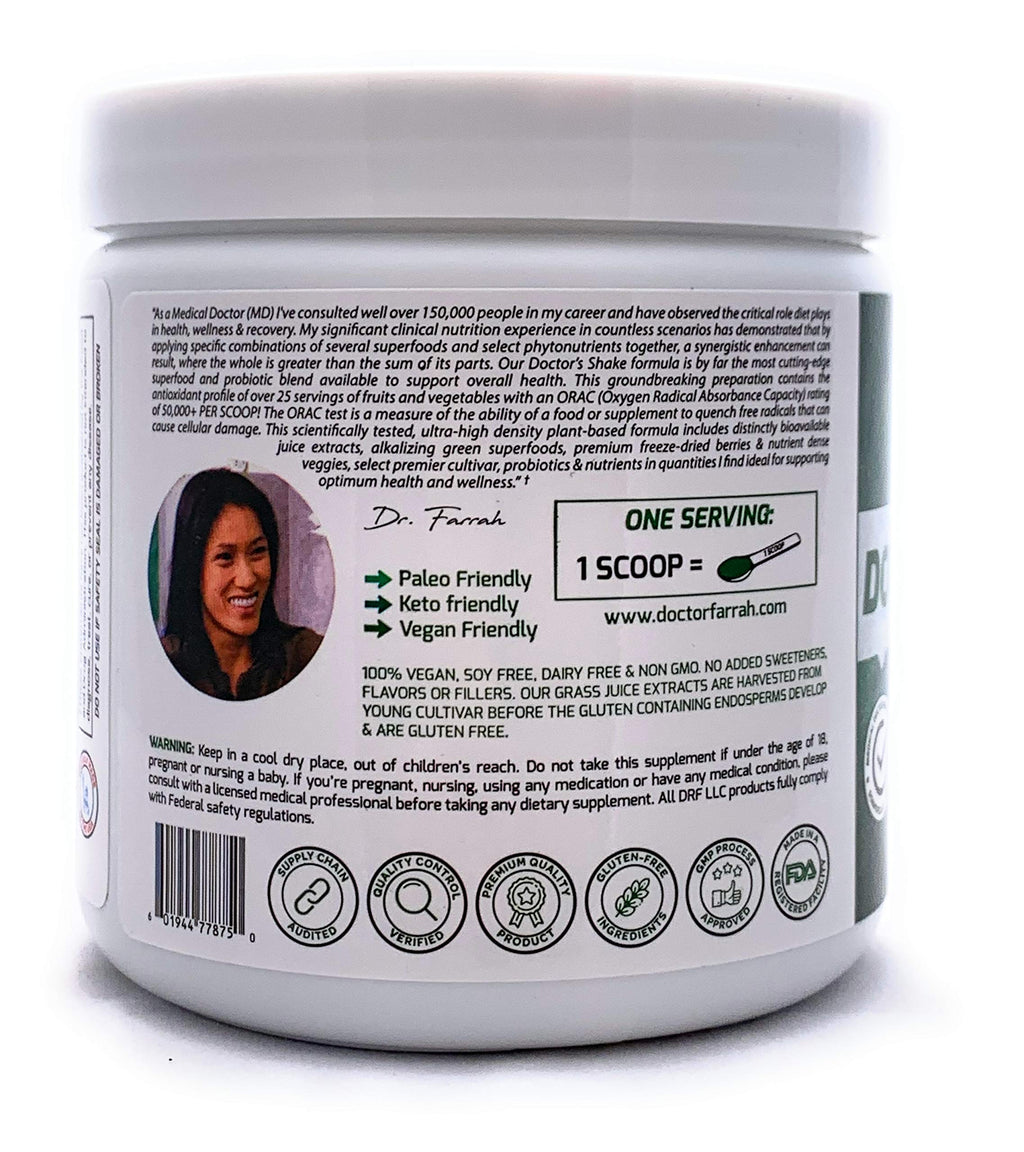 natural energy boost with organic shake