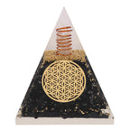 natural energy boost with orgonite pyramid