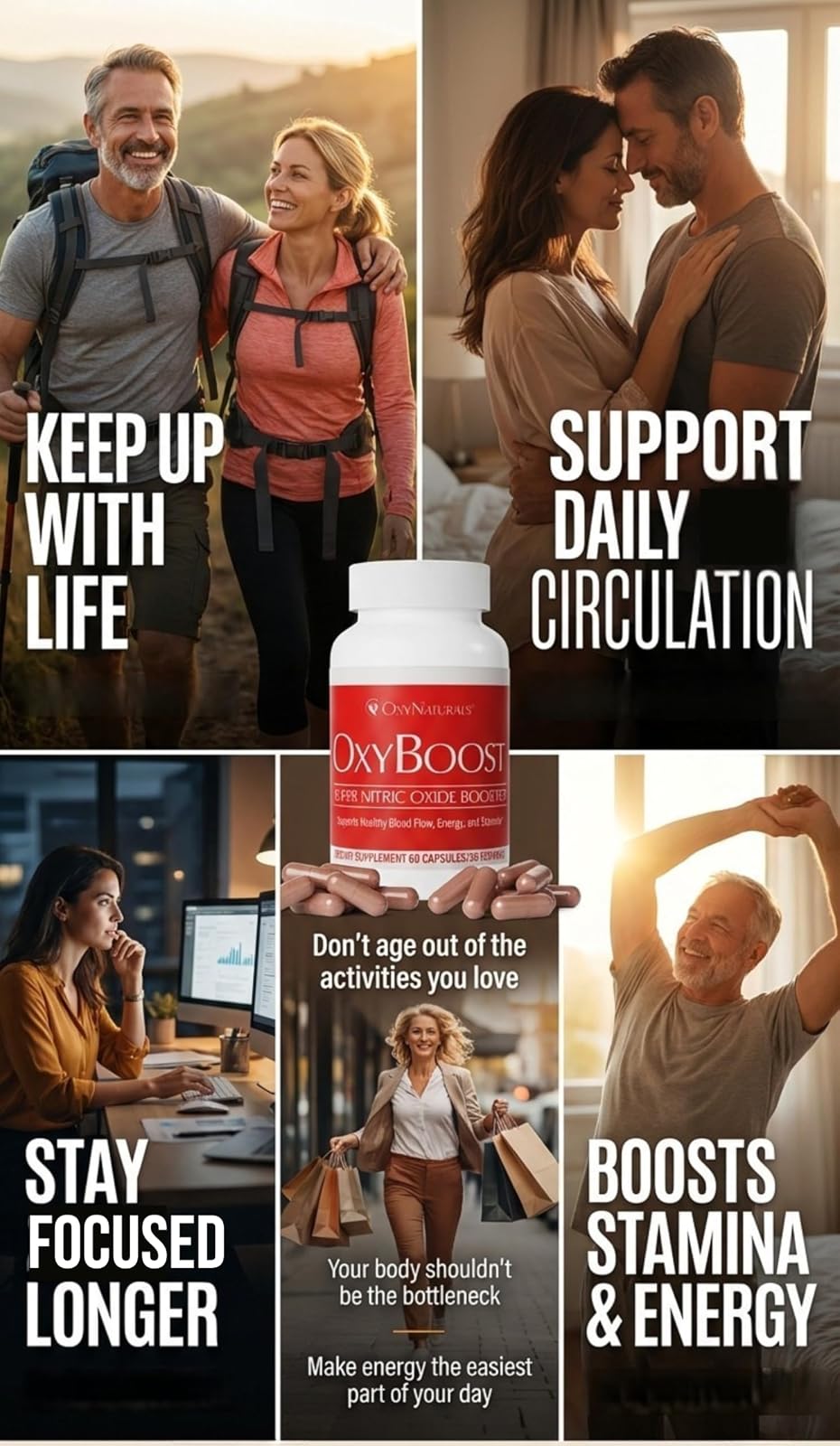 Natural energy boost with OxyBoost