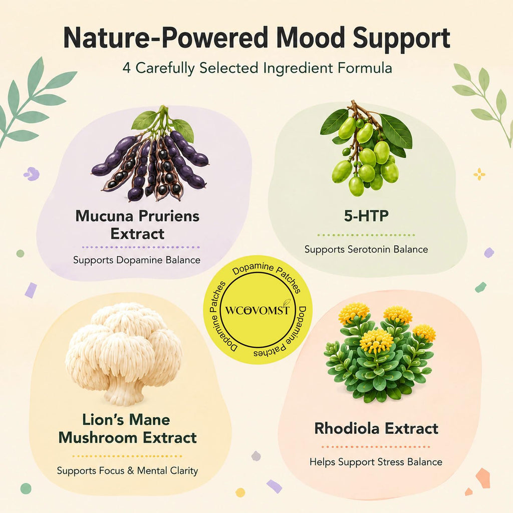 Natural energy boost with patches