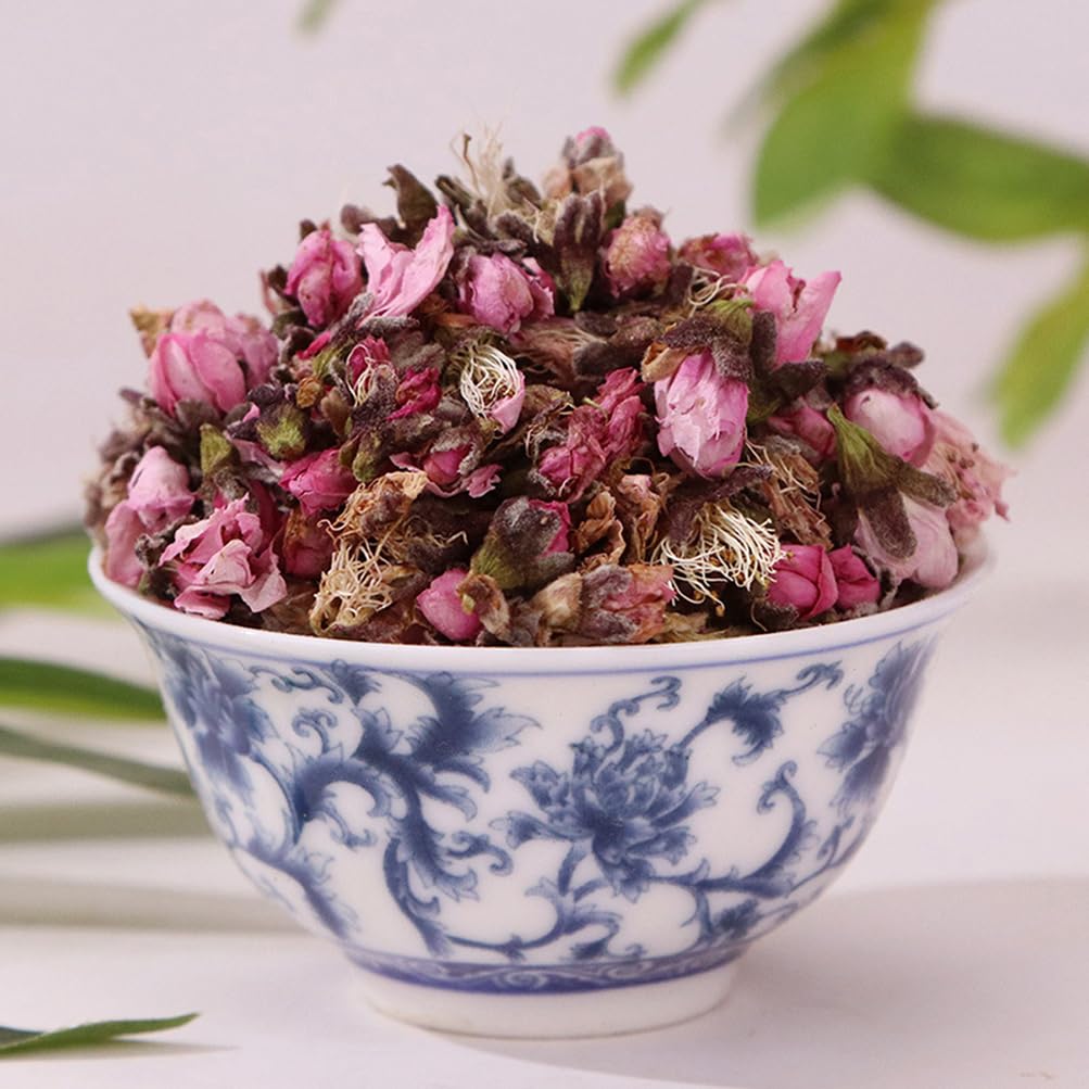 natural energy boost with peach blossoms