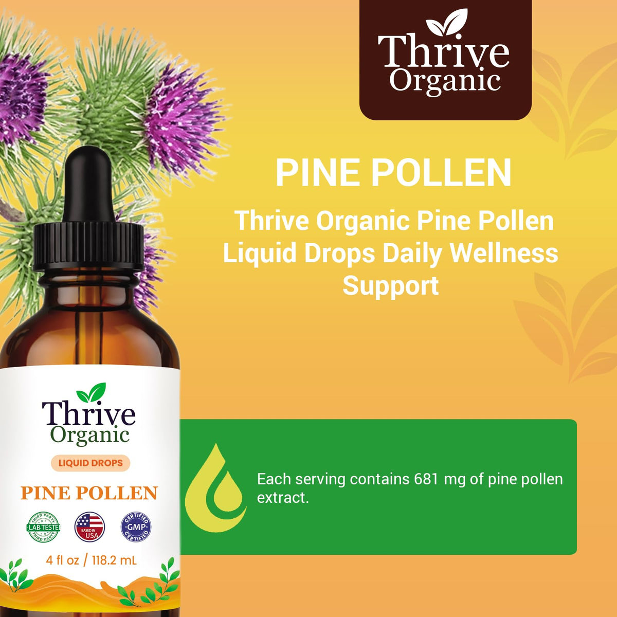 natural energy boost with pine pollen