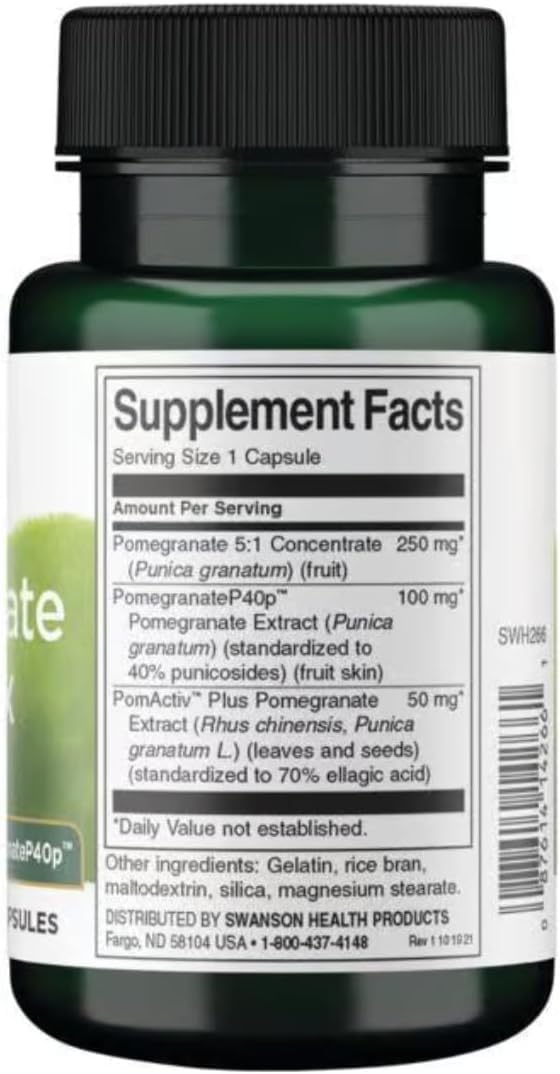 natural energy boost with pomegranate complex