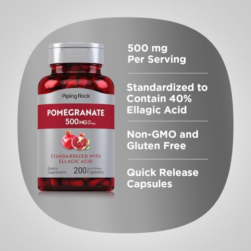 Natural energy boost with pomegranate extract