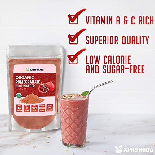 natural energy boost with pomegranate