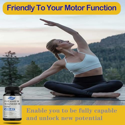 natural energy boost with potassium magnesium
