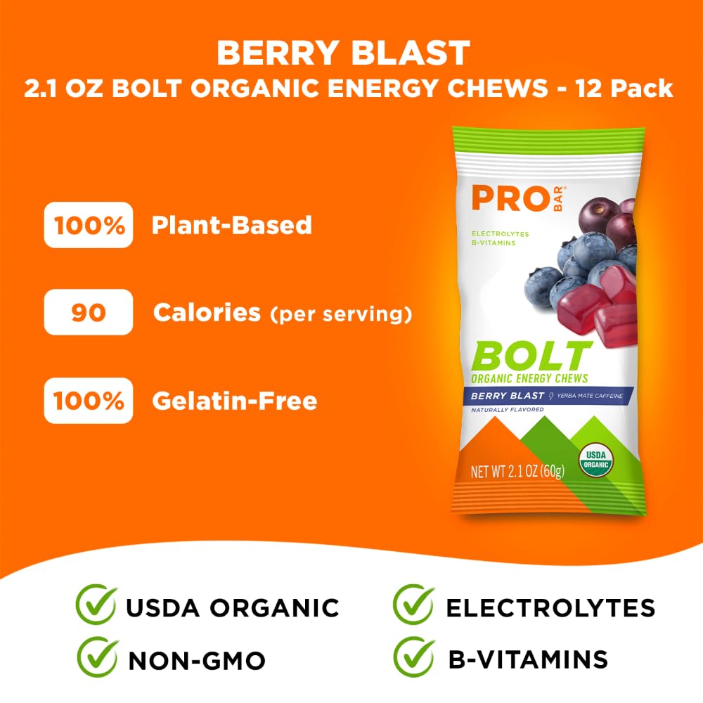 natural energy boost with PROBAR chews