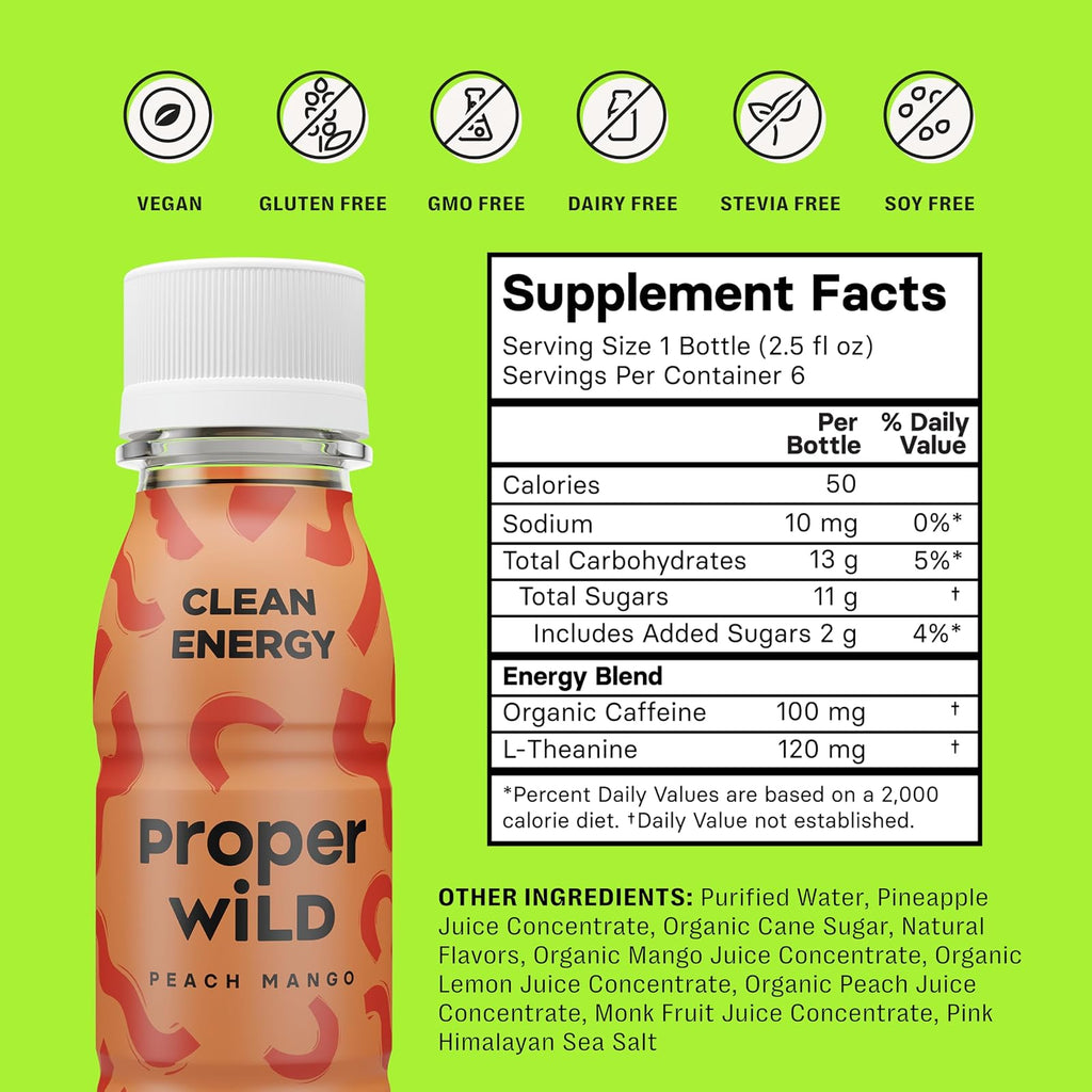 natural energy boost with Proper Wild