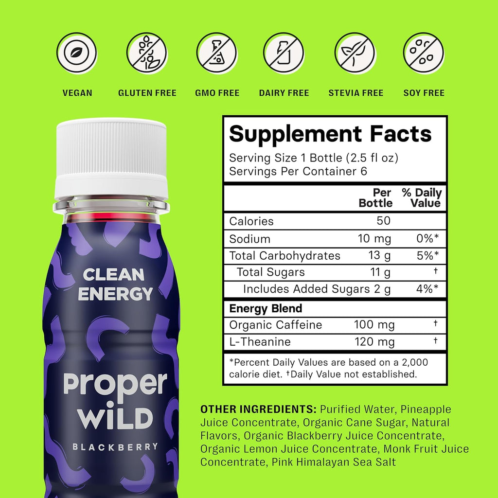 natural energy boost with Proper Wild