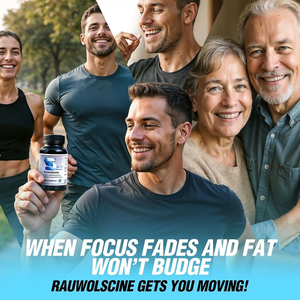 Natural energy boost with Rauwolscine vitamins