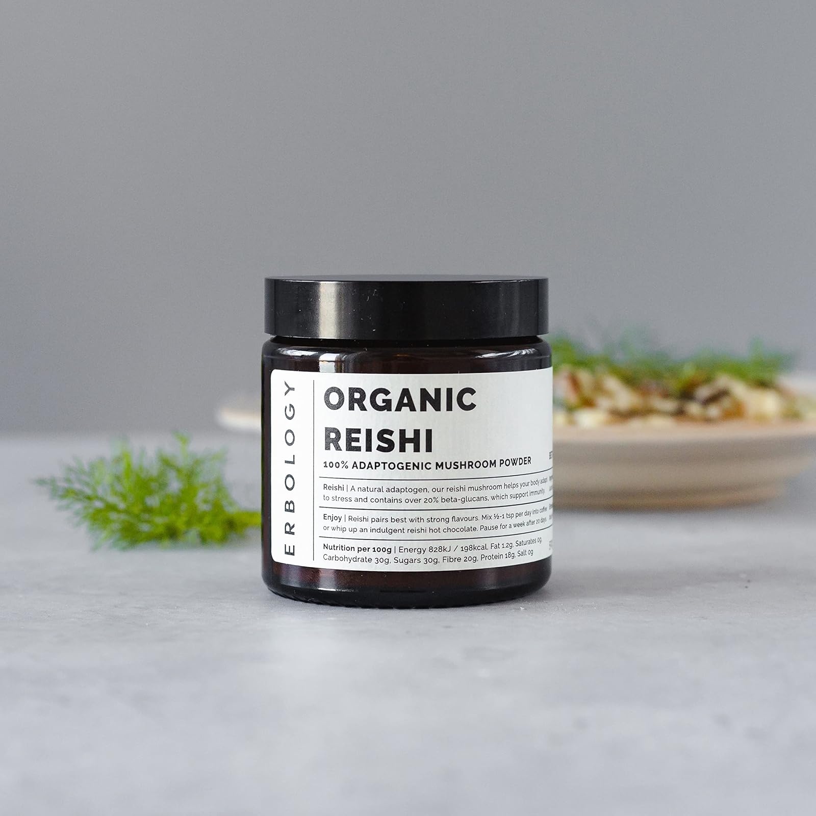 natural energy boost with reishi