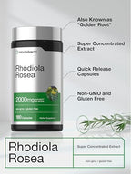 Natural energy boost with Rhodiola