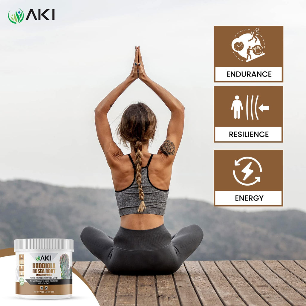 Natural energy boost with Rhodiola