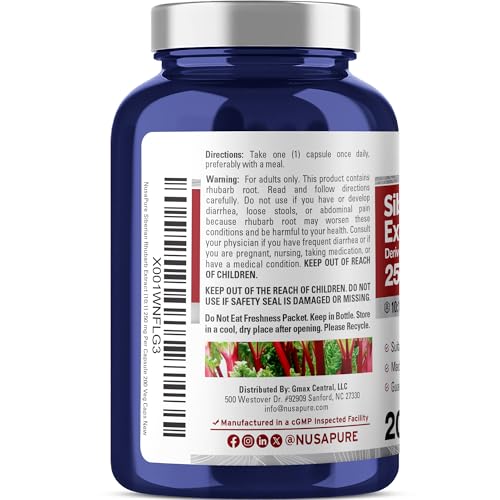 natural energy boost with rhubarb