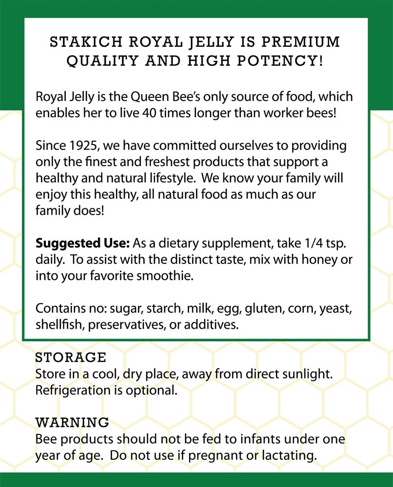 natural energy boost with royal jelly